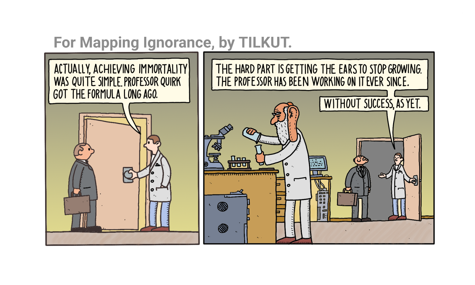 Stuck like a gecko - Mapping Ignorance